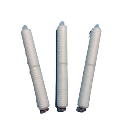 China 1kg Weight OD 68.5mm Folding Filter Pleated PP Filter Cartridge for Filtration for sale
