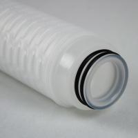 China 1kg Weight OD 68.5mm Folding Filter Pleated PP Filter Cartridge for Filtration for sale