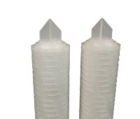 China Food Beverage Application Density 0.1 20um PP Pleated Filter Cartridge Weight KG 1 kg for sale