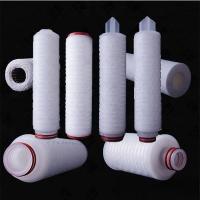 China 1kg PP Microporous Pleated Folding Filter Water Cartridge with 500L/Hour Productivity for sale