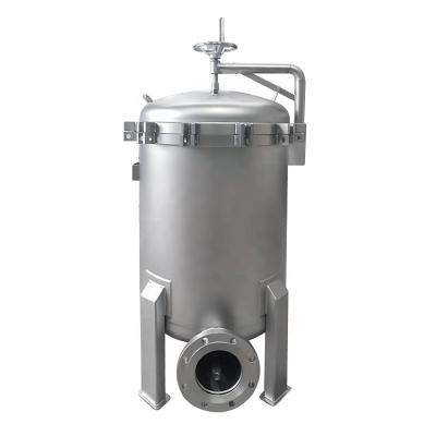China 62KG Stainless Steel 304 12-Bag Filter Vessel Perfect for Food Beverage Shops' Needs for sale