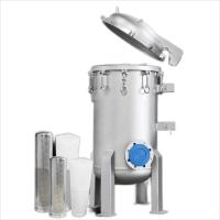 China 62KG Precision-Crafted Stainless Steel 304 Housing for 12-Bag Filtration for sale