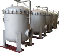China Restaurant 12-Bag Filtration Solution Stainless Steel 304 Enclosure at 62KG Weight for sale