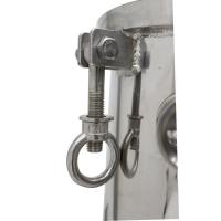 China 62KG 304 Stainless Steel 100 Psi NPT Bag Filter for Industrial Chemical Filtration for sale