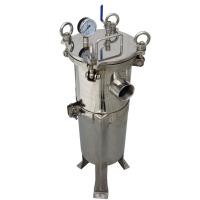 China 62KG Stainless Steel Bag Filter Housing for Construction Works and Filtration 2