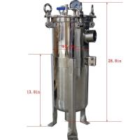 China 62KG Stainless Steel Bag Filter Housing for Construction Works and Filtration 2
