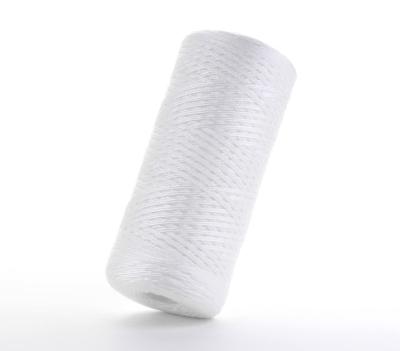 China String Wound Sediment Filter Cartridge Clean and Clear Water with 10*10*30cm Size for sale