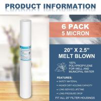 China 500L/Hour Filtration Replacement Water Filter Cartridge for Long-Lasting Productivity for sale