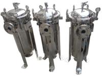 China High Pressure Stainless Steel Filter Bag Housing 62KG Weight Ideal for Garment Shops for sale