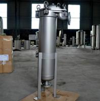 China High Pressure Stainless Steel Filter Bag Housing 62KG Weight Ideal for Garment Shops for sale
