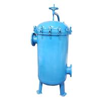 China Carbon Steel 6 Bag Multi-Filter Housing 6 Inch Flange In/Out-100 psi Weight KG 62 for Hotels for sale