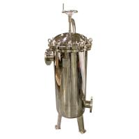 China 62KG Weight 304 Stainless Steel 3 Bag Multi-Filter Housing for Building Material Shops for sale