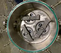 China 62KG Weight 304 Stainless Steel 3 Bag Multi-Filter Housing for Building Material Shops for sale