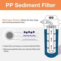 China 2 kg Weight Sediment Water Filter Cartridge Ideal for Construction Works Affordable for sale