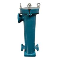China 60KG Weight Machinery Repair Shops Polypropylene Bag Filter Housing with Bolt Top Lid for sale
