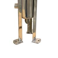 China Stainless Steel Bag Filter Housing for Hotels 62KG Weight NPT Inlet 100 psi Pressure for sale