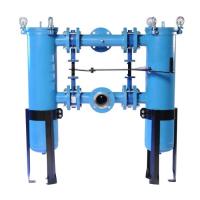 China Size 1 Carbon Steel Duplex Bag Filter Vessel 62KG Weight for Hotels and Professional for sale