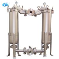 China Size 1 Carbon Steel Duplex Bag Filter Vessel 62KG Weight for Hotels and Professional for sale