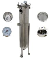 China 304 Stainless Steel Industrial-Grade Liquid Bag Filter Solution for Printing Industry for sale