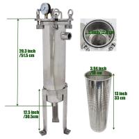 China Building Material Shops' Pressure 304 Stainless Steel Water Filter Weight KG 62 Sturdy for sale