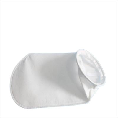 China PP 1kg 150*550mm 200 Micron 6 Inch Ring Pre Filter Bag for Water Treatment Filtration for sale