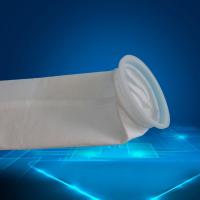 China PP 1kg 150*550mm 200 Micron 6 Inch Ring Pre Filter Bag for Water Treatment Filtration for sale
