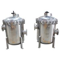 China Stainless Steel Liquid Bag Filter Housings for Heavy-Duty Liquid Filtration Solutions for sale