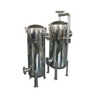 China Food Shop Essential 304 Stainless Steel Bag Filter Housing with Clamp Weight KG 62 for sale