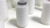 China Printing Shops PTFE Membrane Micro Pleated Filter Cartridge with 10*10*30cm Size for sale