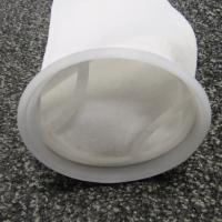 China 2 Size Energy Mining Polyester Felt Liquid Filter Bags 0.5 Micron Polypropylene Ring for sale