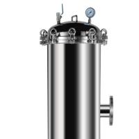 China Solid-Liquid Separation Durable 304 Stainless Steel Bag Filter Housing is the Answer for sale