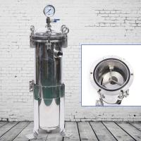 China 62KG Pressure Bag Filter Housing with 120PSI Capacity Satisfy Your Garment Shops for sale