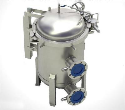 China Chemical-Resistant Bag Filter Housing for Aggressive Fluids 100 Micron Filtration Home for sale
