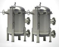 China Chemical-Resistant Bag Filter Housing for Aggressive Fluids 100 Micron Filtration Home for sale