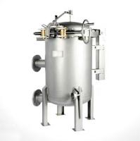 China Chemical-Resistant Bag Filter Housing for Aggressive Fluids 100 Micron Filtration Home for sale