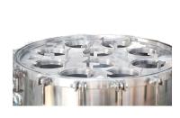 China Liquid Filtration Stainless Steel Bag Filter Housing 62KG Weight for Hotels and More for sale