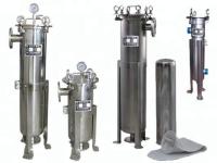 China 62KG Weight Wide Micron Range Stainless Steel Bag Filter Housing for Food Beverage Shops for sale