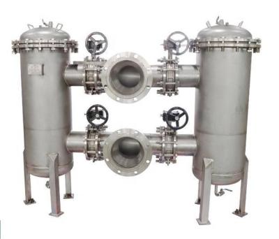China 62 KG Weight Stainless Steel Bag Filter Housing System Micron Options for Food Shop for sale