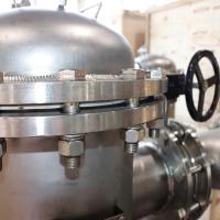 China 62 KG Weight Stainless Steel Bag Filter Housing System Micron Options for Food Shop for sale