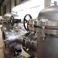 China 62 KG Weight Stainless Steel Bag Filter Housing System Micron Options for Food Shop for sale