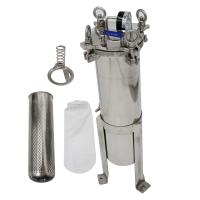 China Weight KG 62 Turtle-Back Single-Bag Filter Housing for Filtration in Food Beverage Shops for sale
