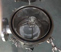 China Stainless Steel 304/316 Plate-type Single Bag Filter Filtering Impurities with Ease for sale