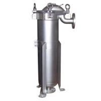 China Filtration System With Turtleback Single Bag Filter Filtering Impurities for sale