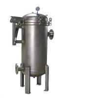 China 62KG Weight Modular SS Bag Filter Housing with Adjustable Inlet/Outlet Connections for sale