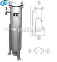 China Liquid Filter Stainless Steel 304/316L Bag Filtration Machine for Honey Filtering Needs for sale