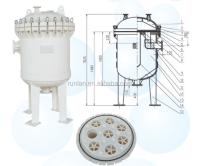 China 1-800um Micron Rating Carbon Stainless Steel Single Bag Filter Housing for Oil/Liquid Filtration for sale