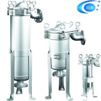 China Stainless Steel 304/316L Liquid Filter Cylinder Shape Filter Housing for Industrial for sale