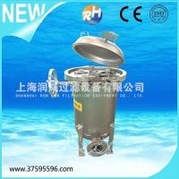 China 1-100micron Micron Rating Multi-bag Liquid Filter Housing for Screw Thread Connection for sale