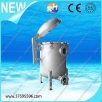 China 1-100micron Micron Rating Multi-bag Liquid Filter Housing for Screw Thread Connection for sale