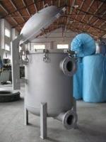 China 1-100micron Micron Rating Multi-bag Liquid Filter Housing for Screw Thread Connection for sale